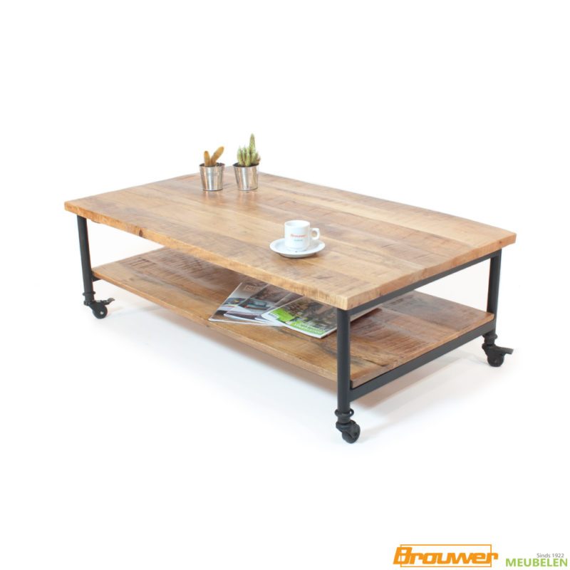 Bijzettafel Wheel 60x60 – Brouwer Meubelen