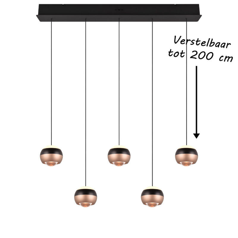 Hanglamp ‘Orbit’ 5 Lichts – Brouwer Meubelen